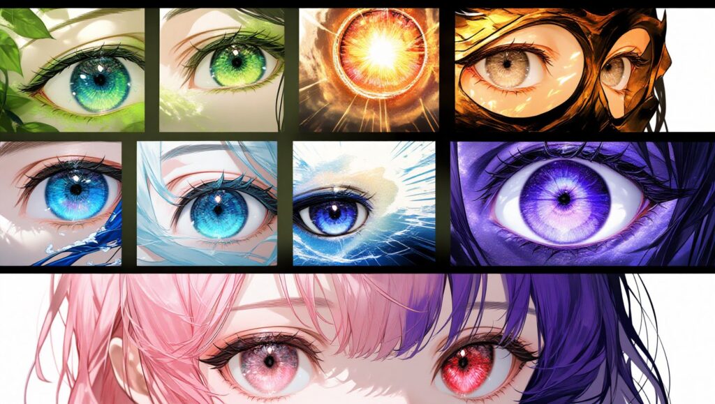 How to Create Stunning AI-Generated Character Eyes with PixAI ...
