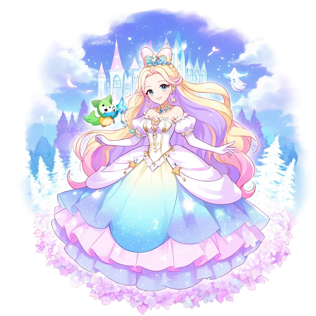 Disney Princess AI Generator - PixAI AI Image Tools
